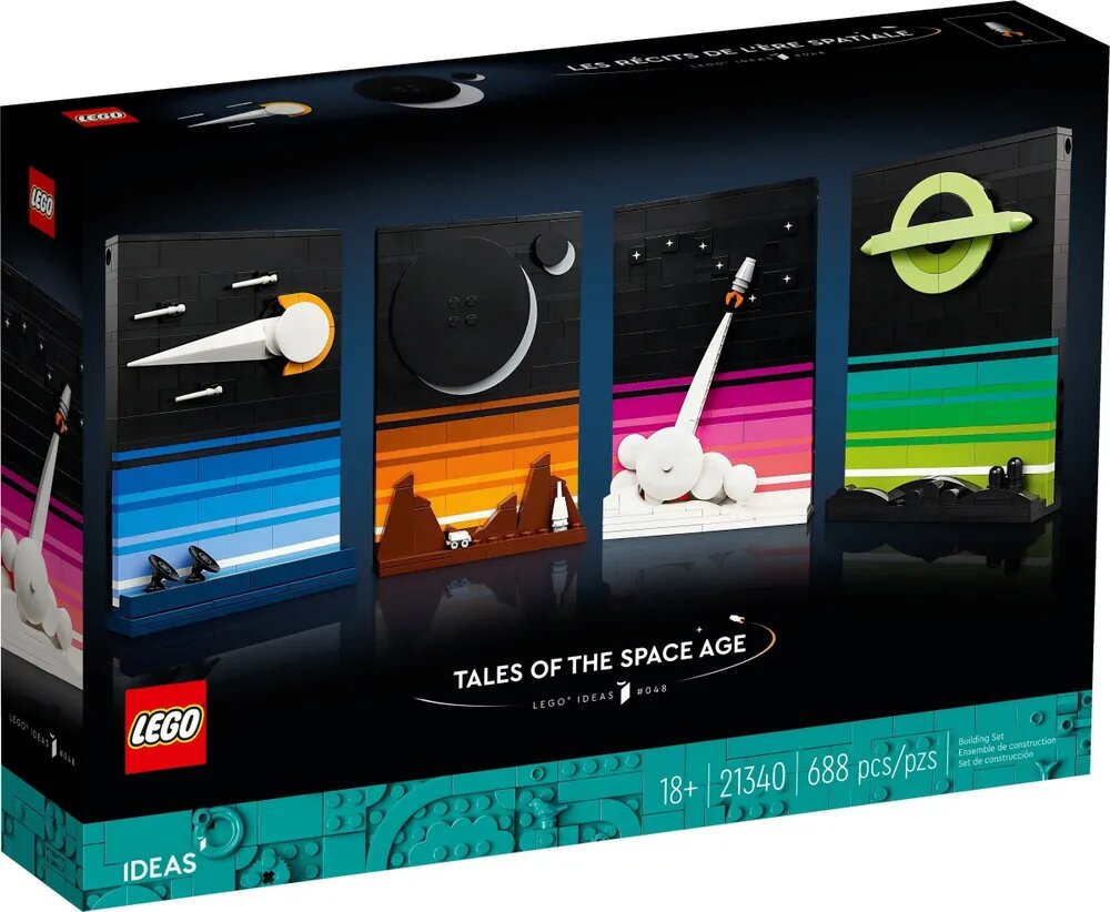 Конструктор LEGO IDEALS Сказки космической эры 21340