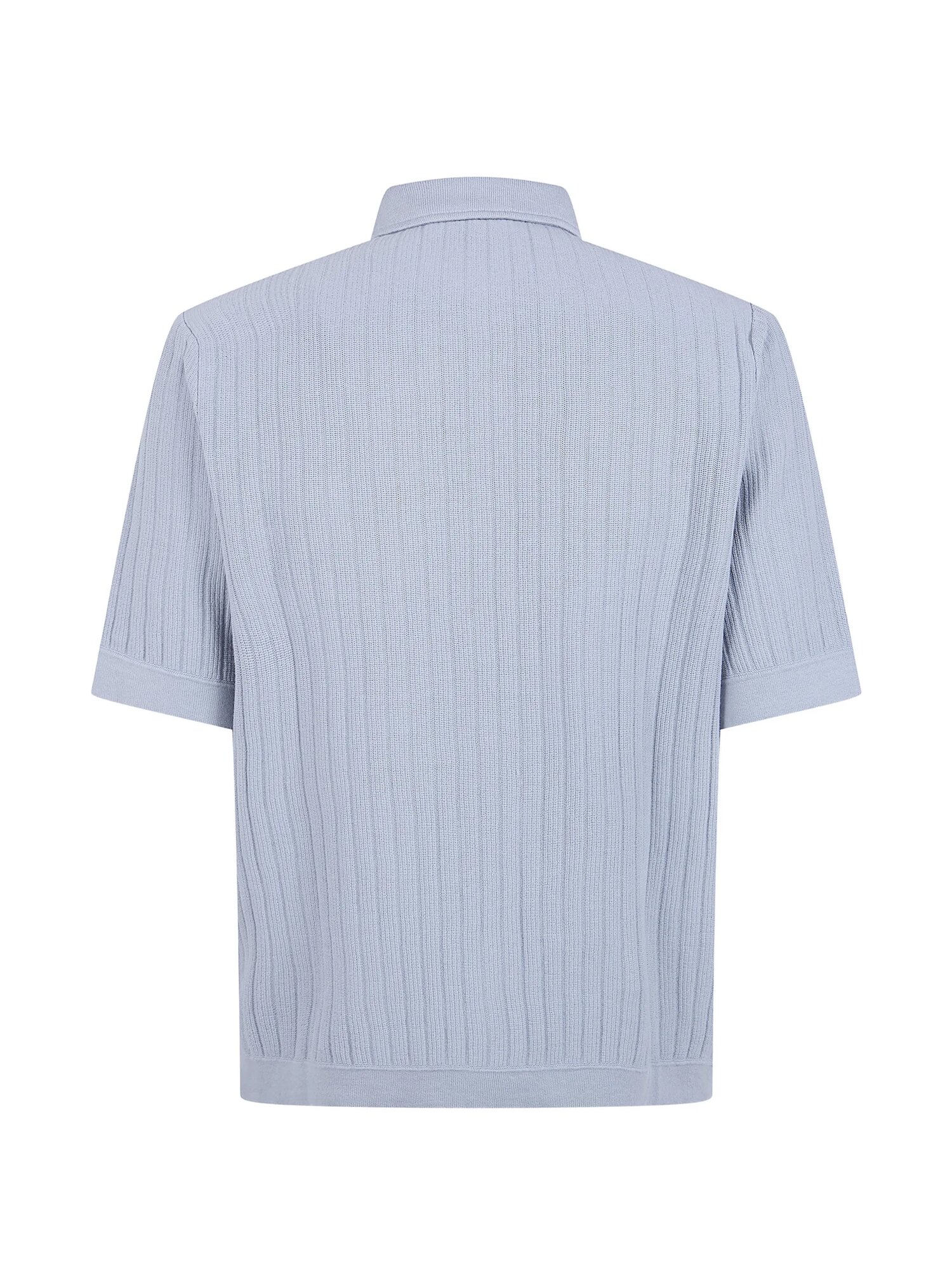 Рубашка Lardini Knitted shirt, размер S, blue — фото 1