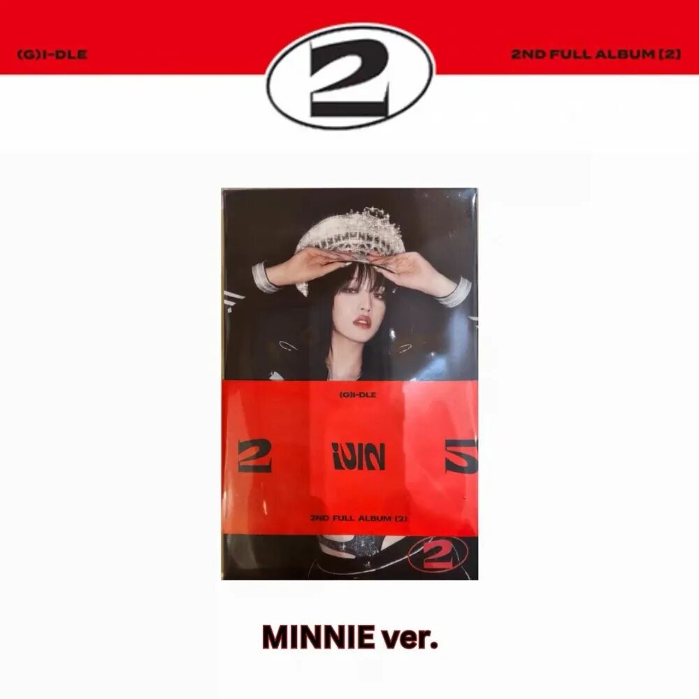 Альбом (G)I-DLE - 2ND FULL ALBUM (2) / Совершенно новый и нераспечатанный/Запечатанный совершенно новый