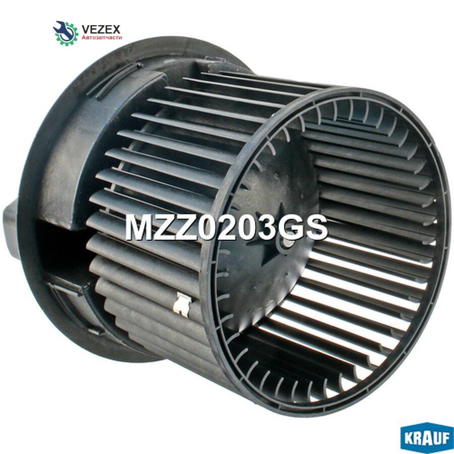 KRAUF MZZ0203GS вентилятор отопителя! без АС\ Renault Duster/Logan/Sandero 1.4/1.6/1.5dCi 04>