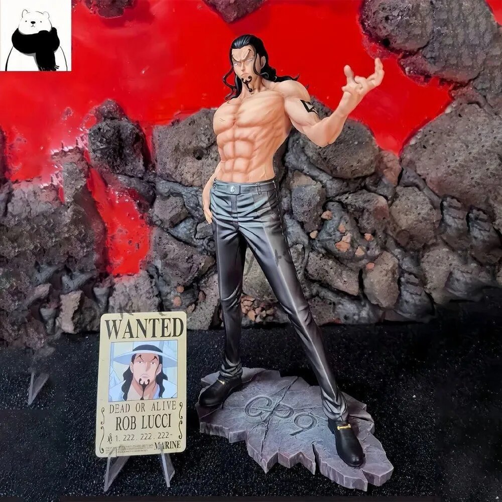 Аниме Фигурка Ван Пис Роб Луччи / One Piece Rob Lucci CP-9(25см) Фигурка 25 см