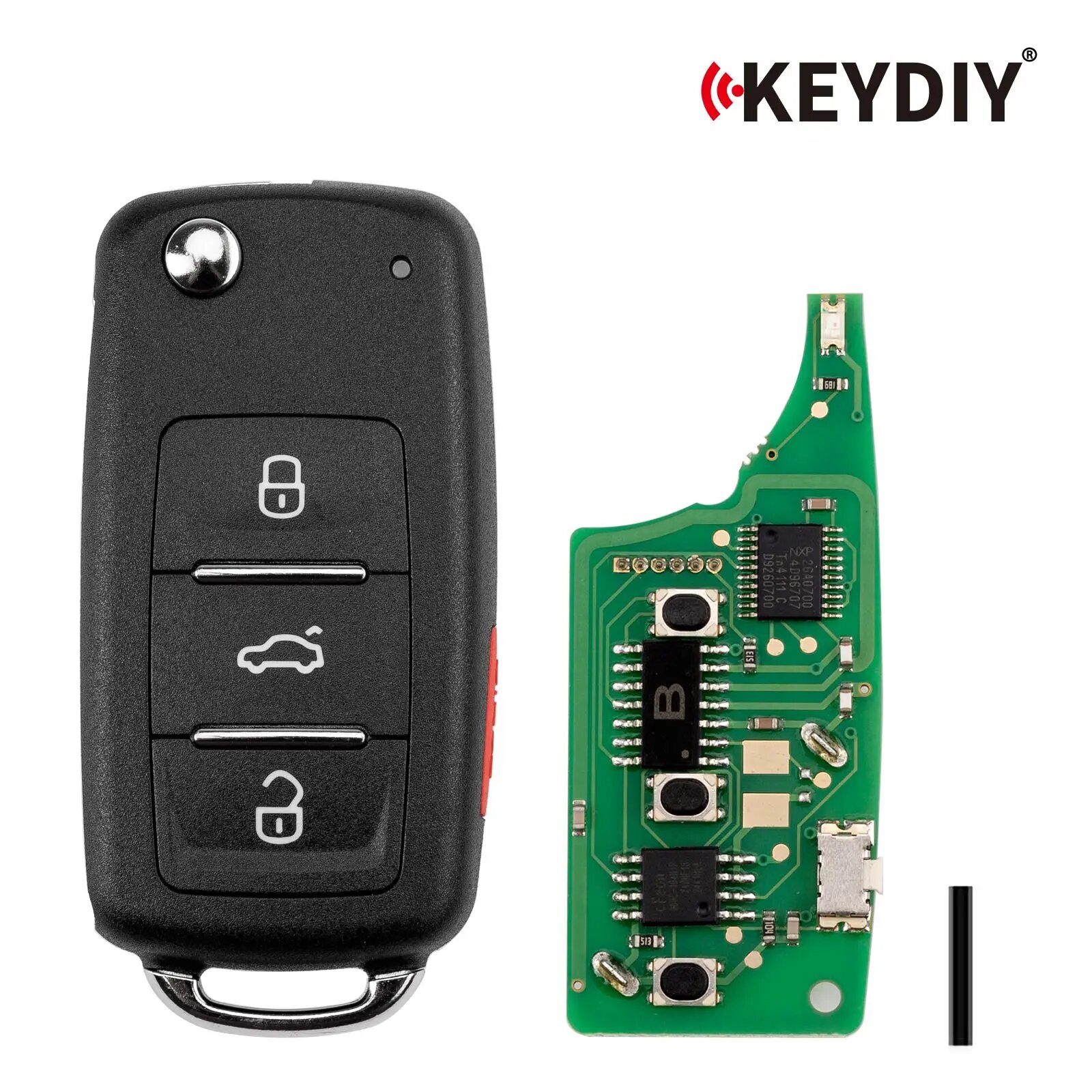 KeyDIY NB08 Пульт для V.W, Chevrolet, Peugeot