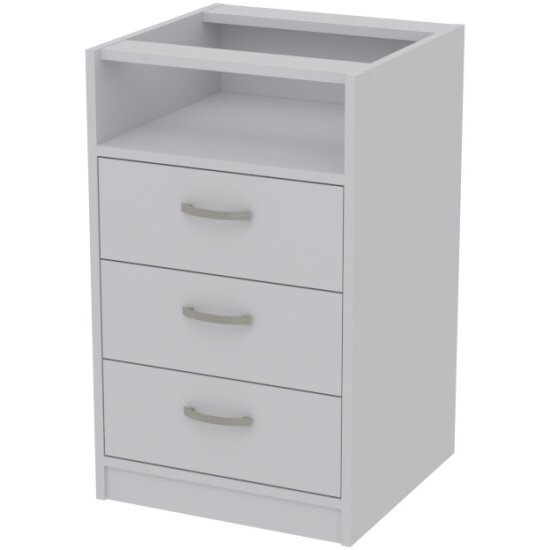 Тумба Меб-фф ТСС-27-4// цвет Светло Серый