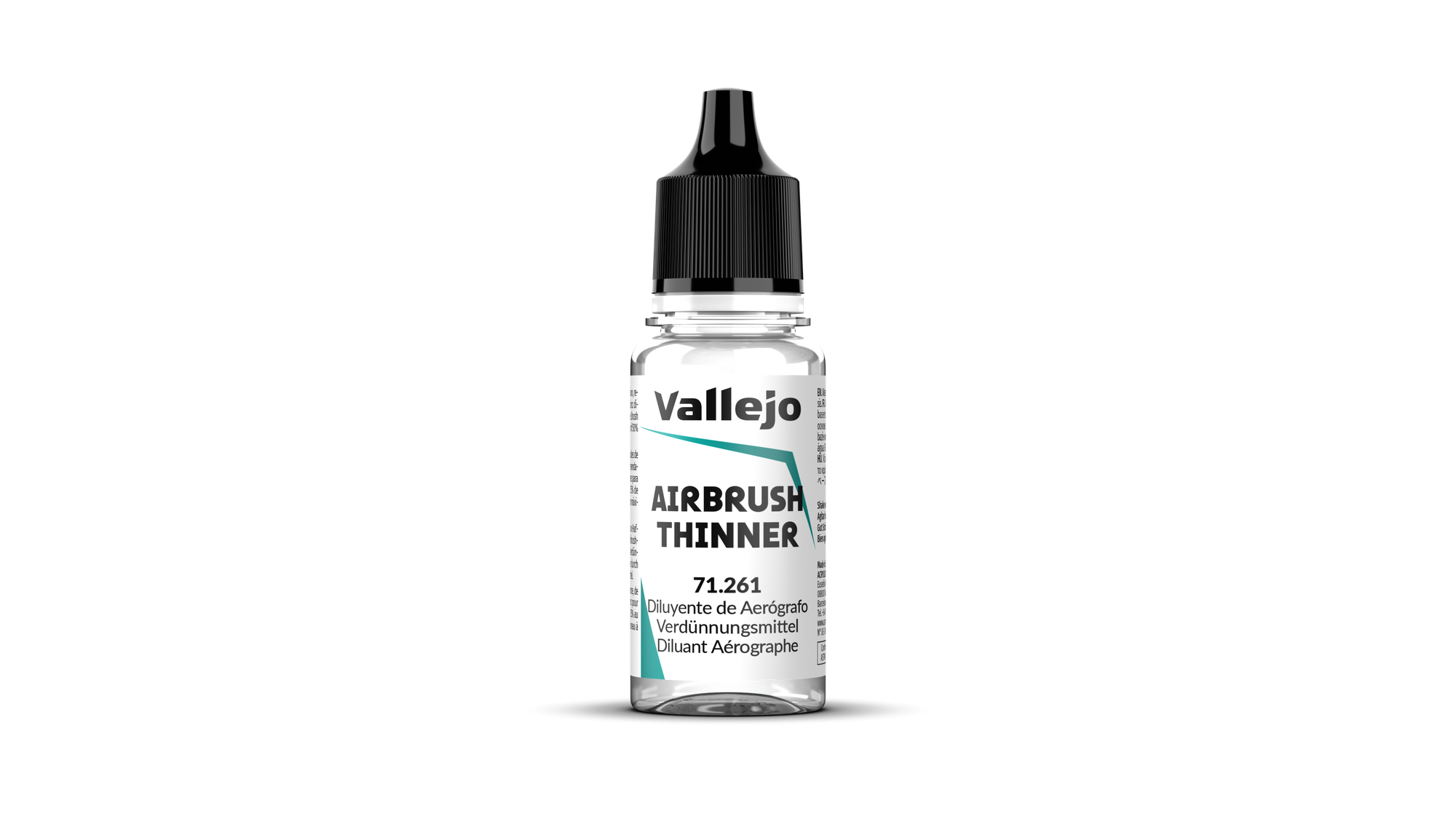 Разбавитель для акриловой краски Vallejo серии Model Color - Airbrush Thinner (17 мл)