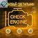 Вывеска светильник Check Engine
