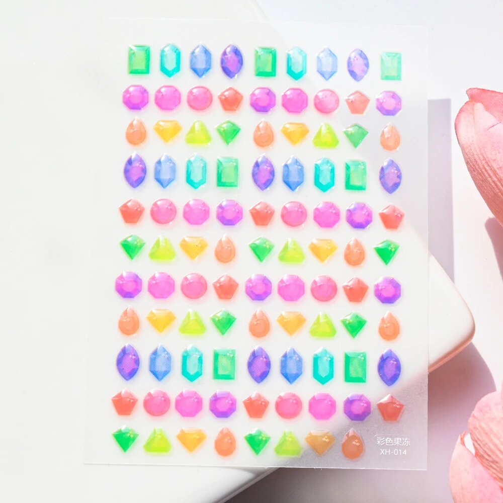 Наклейки для ногтей MAFANAILS 5D, Цвет: 13