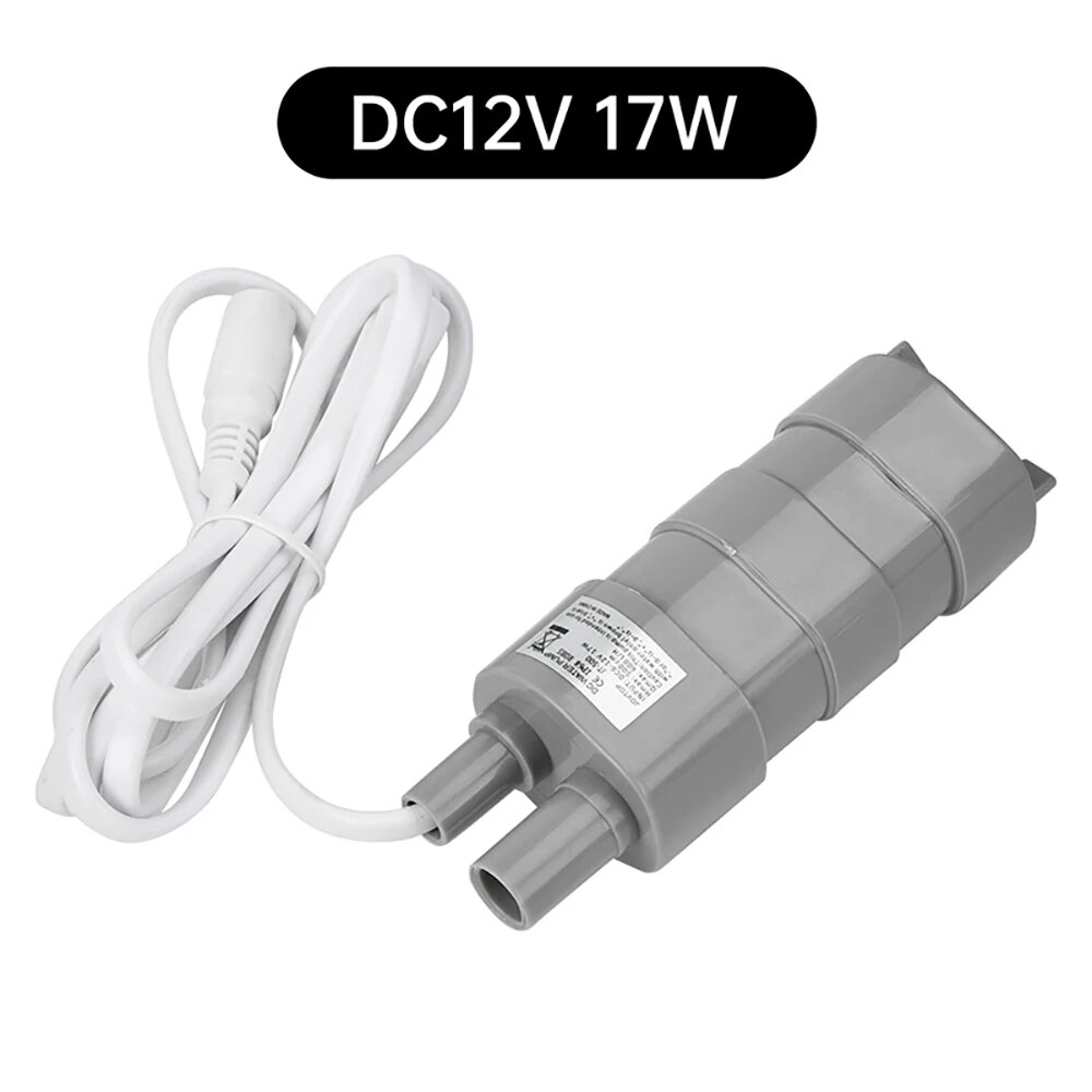 Погружной электрический насос JT-500 12В/24В для микрооборудования DC 12V with plug