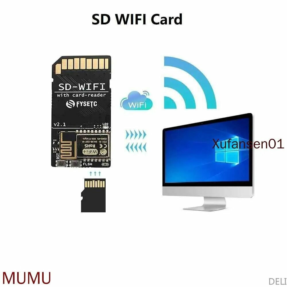 FYSETC SD WIFI CARD Модуль беспроводной передачи используется для 3D-ПРИНТЕРА