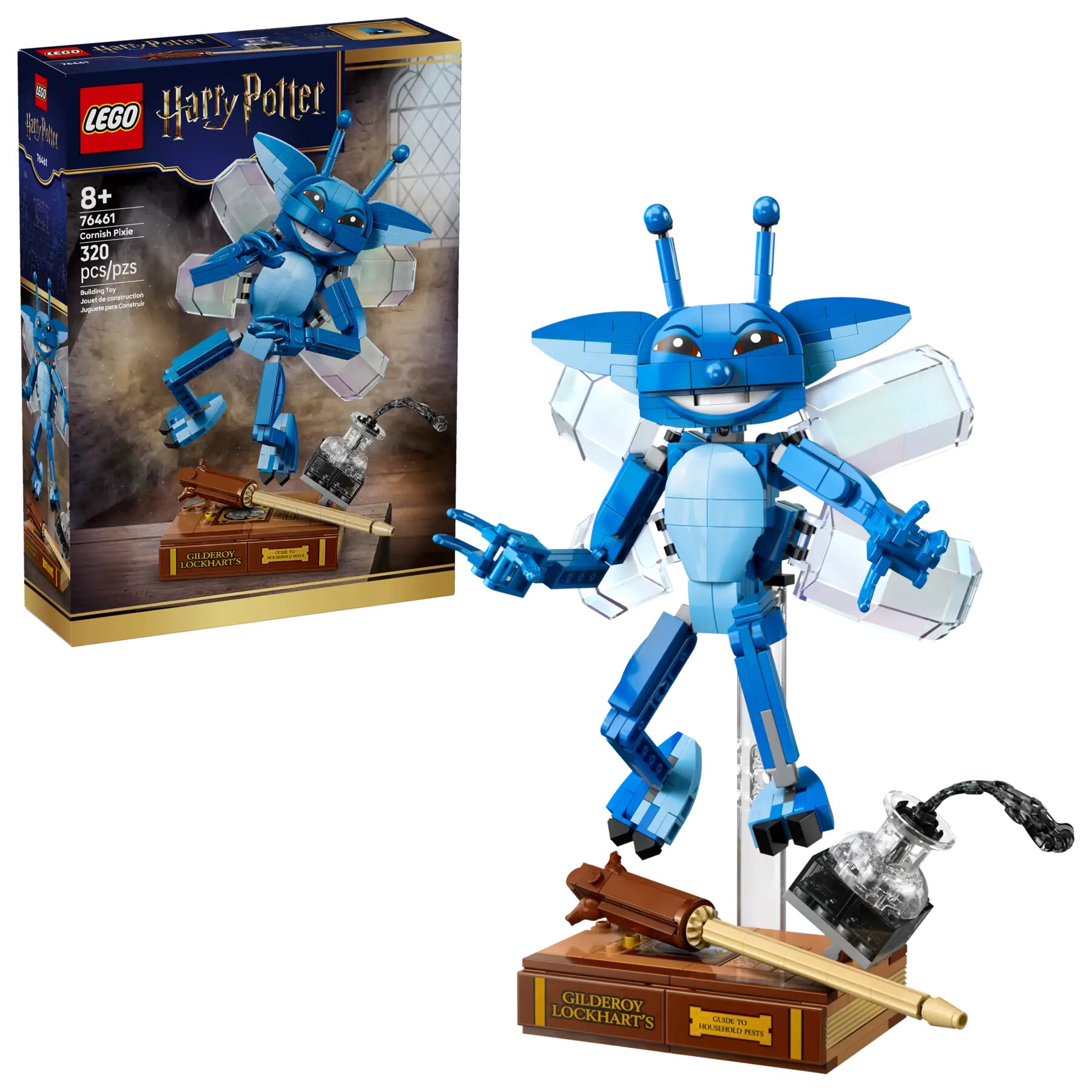 Конструктор LEGO Harry Potter Корнуэльская пикси, 320 деталей, возраст 8+, 76461