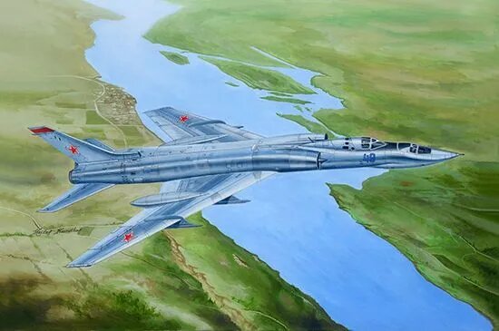 Trumpeter 01688 1:72 Российский учебно-тренировочный самолет Ту-128УТ Виолончелист"Сборка моделей самолетов