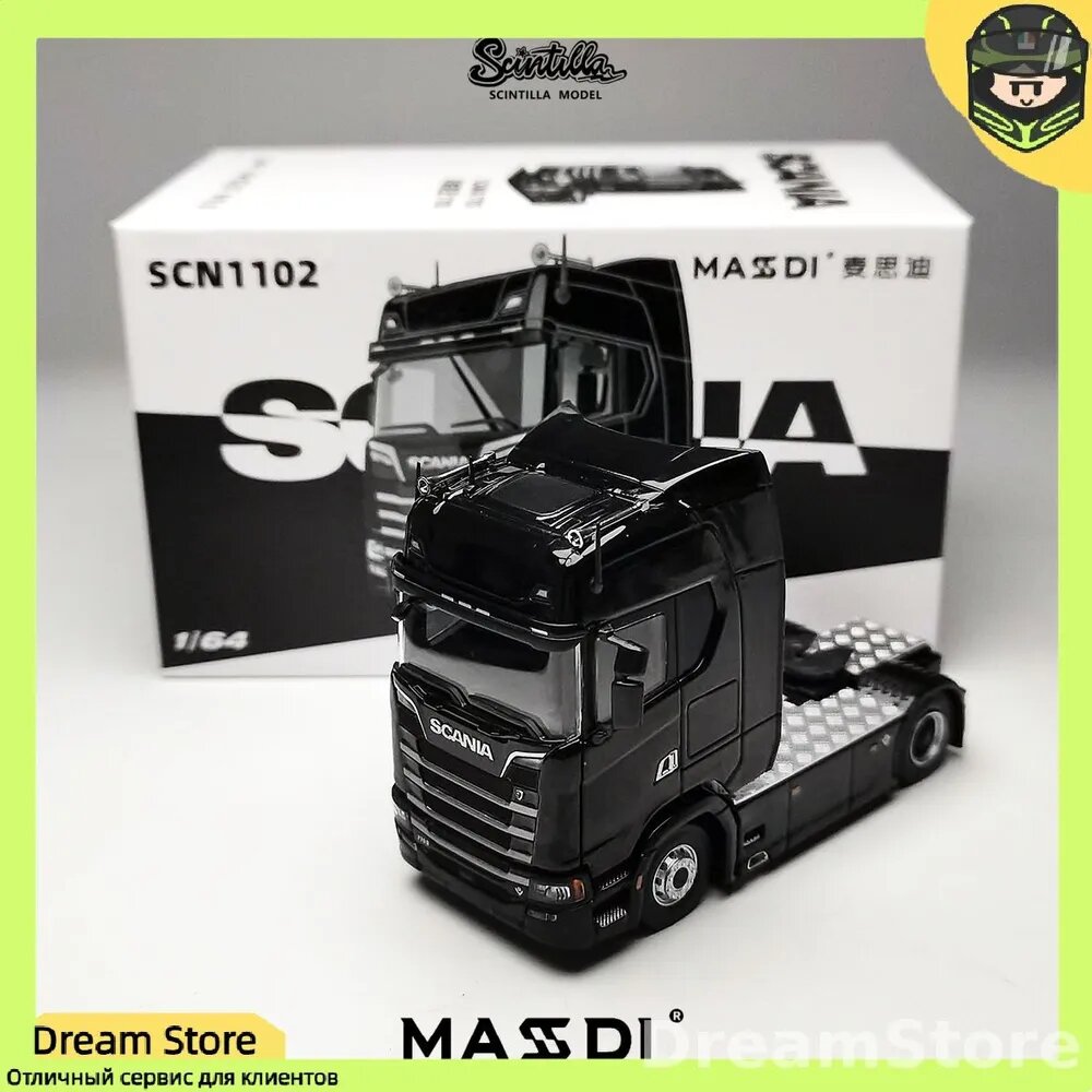 Эксклюзивная коллекционная модель Scania 770, масштаб 1/64 от MASDI