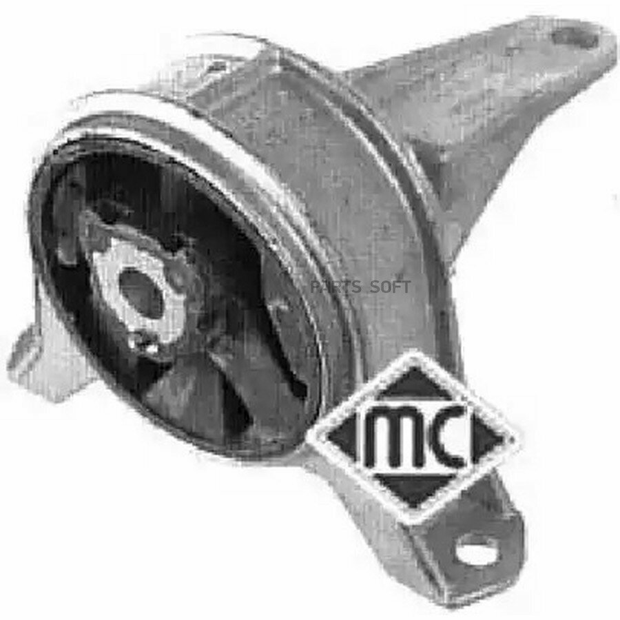METALCAUCHO 04378 Опора двигателя передняя правая OPEL ASTRA II-III (1998-2015)/ ZAFIRA A-B (1999-2016)