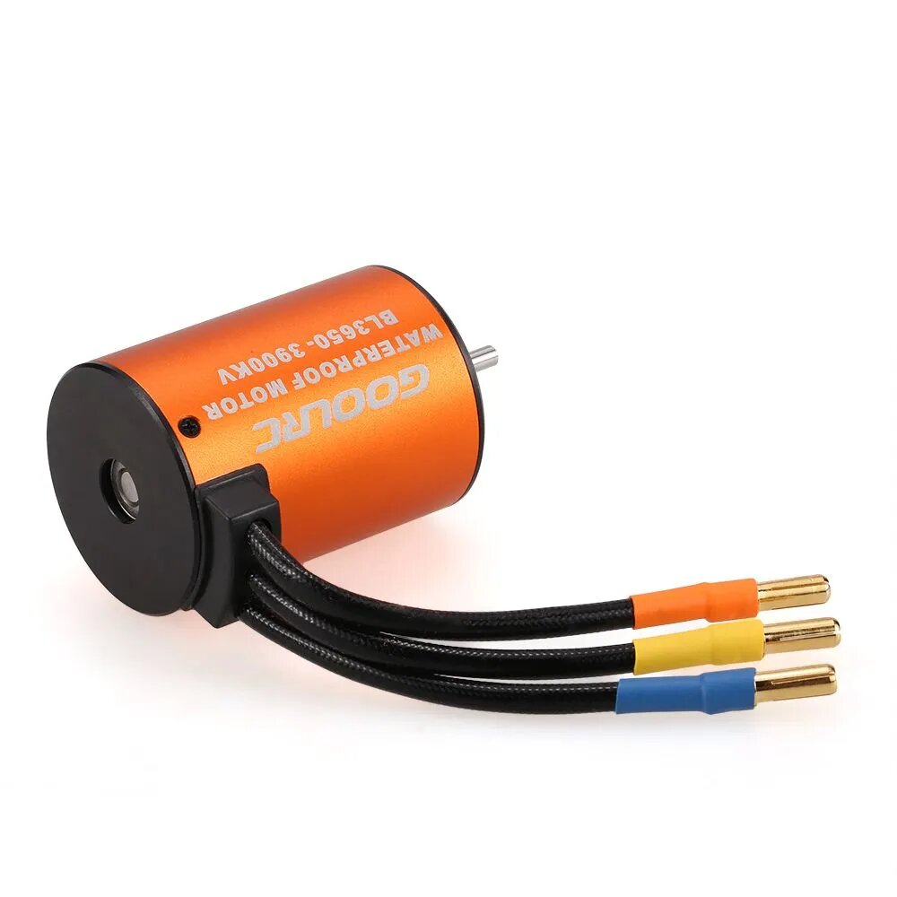 Бесколлекторный мотор GoolRC 3650 3900KV, водозащищенный, для RC моделей 1:10