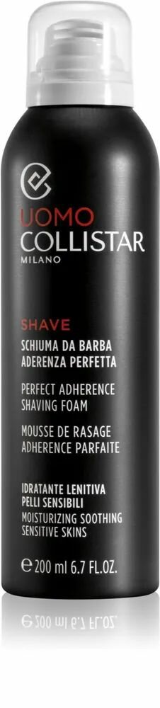 Collistar Пена для бритья для чувствительной кожи Uomo Perfect Adherence Shaving Foam 200 мл