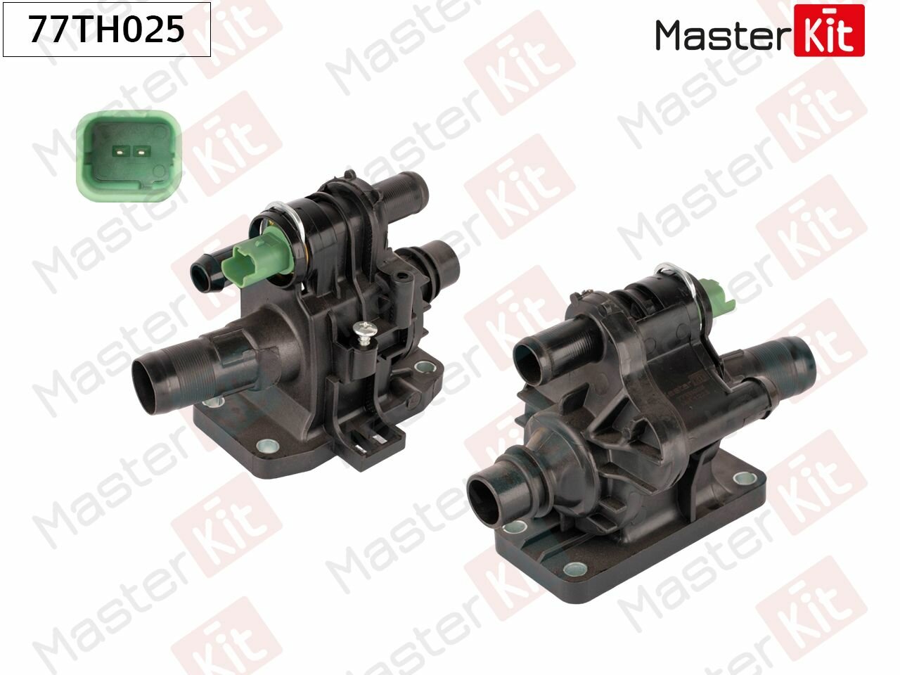 Термостат Citroen C4 06-Peugeot 207WAWC 06-Ford Fiesta VICB1CCN 08- 83C MasterKit 77TH025