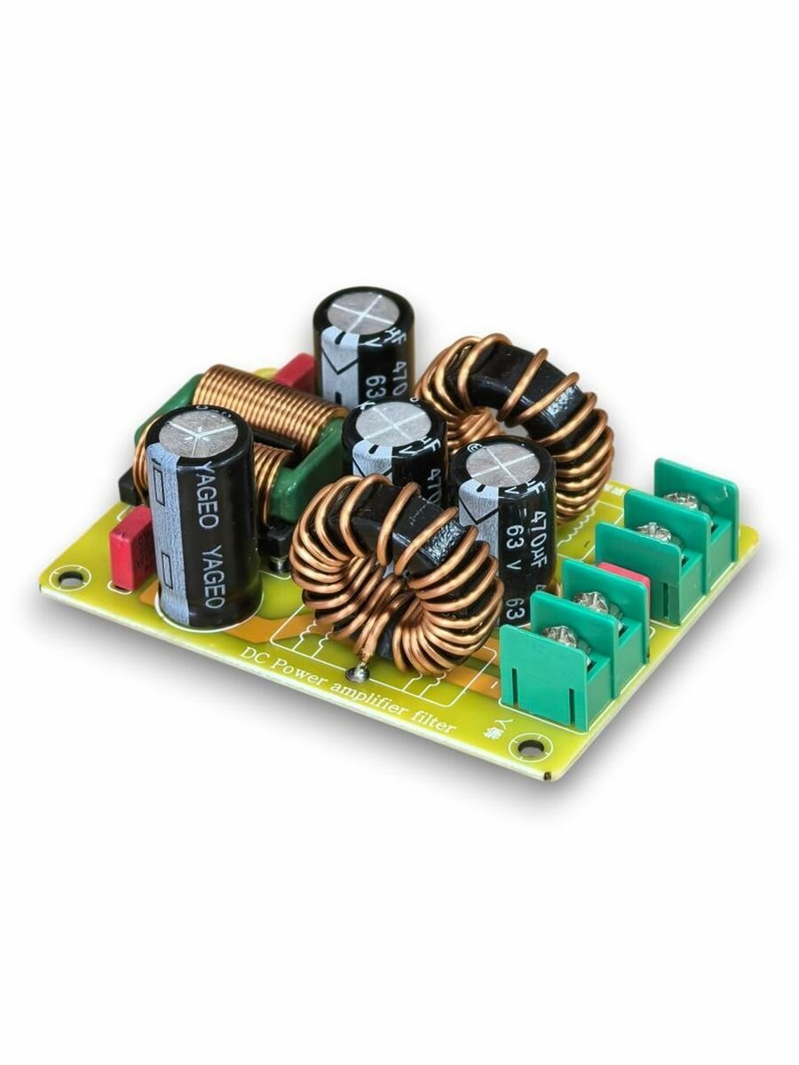 Фильтр электромагнитных ВЧ помех (EMI) для постоянного тока, 3 ступени, 50В/20А