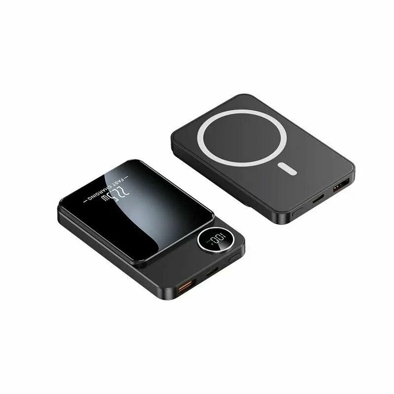 Внешний аккумулятор qiaomeyou Kingxbar, MagSafe,20000 мА·ч, 20W, Чёрный