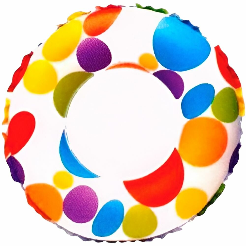 Детский надувной круг INTEX для плавания и купания на море и в бассейне, плавательный круг для 3-6 лет, диаметр 51 см