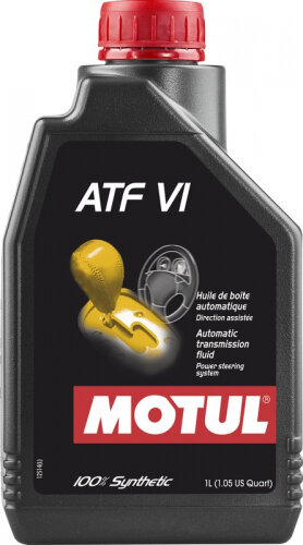 Трансмиссионное масло Motul ATF Dexron-VI синтетическое 1 л (ЕС)