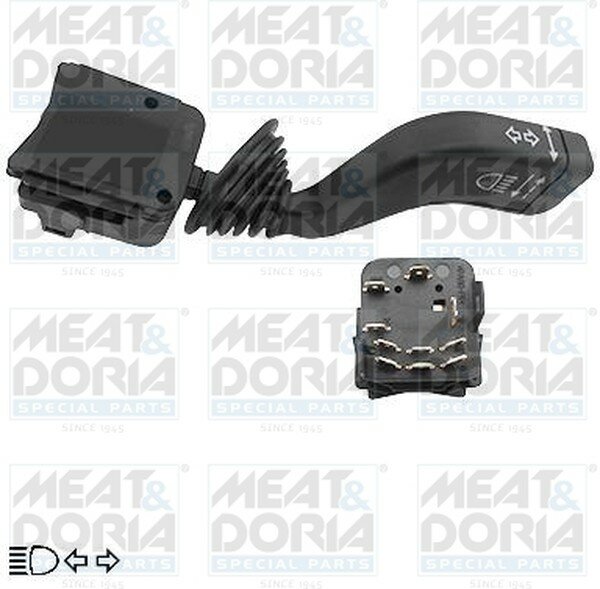 Подрулевой переключатель MEAT&DORIA 23006 Opel Agila A, Astra F, G, Calibra A, Corsa B, Omega B, Sintra, Tigra, Vectra A, B 1.0-3.2, D 88-07