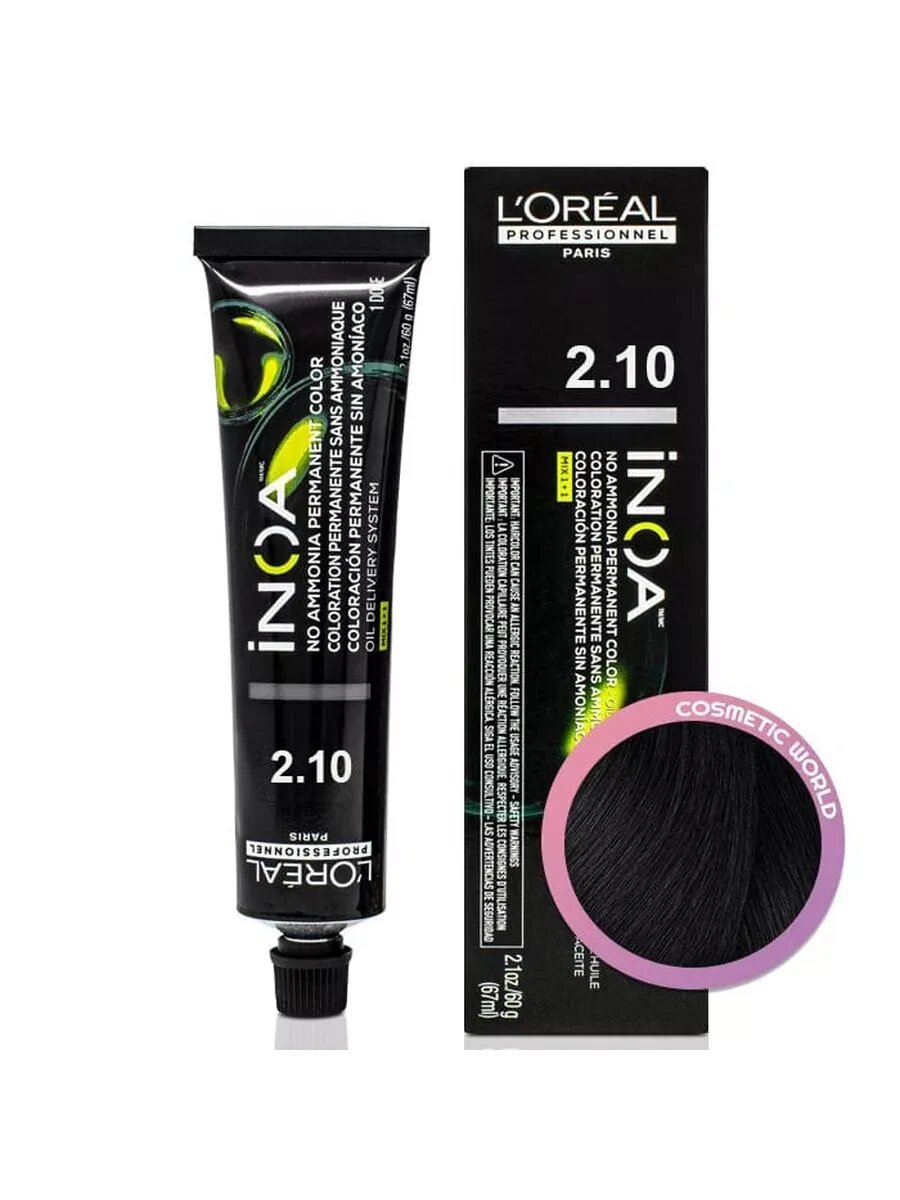 Loreal INOA 2.10 - Краска Иноа 60 мл — фото 1