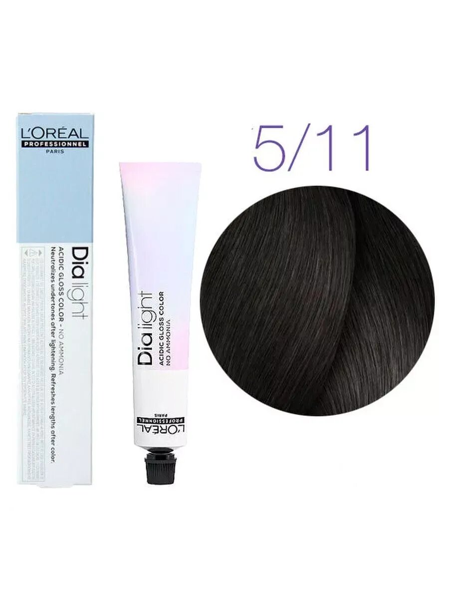 Loreal Dia Light 5.11 - Диалайт 50 мл — фото 1