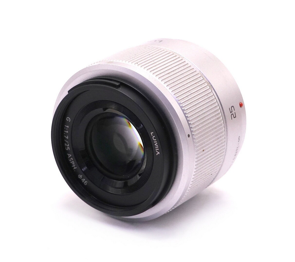 ОБъектив Panasonic Lumix G 25mm f/1.7 Asph. silver