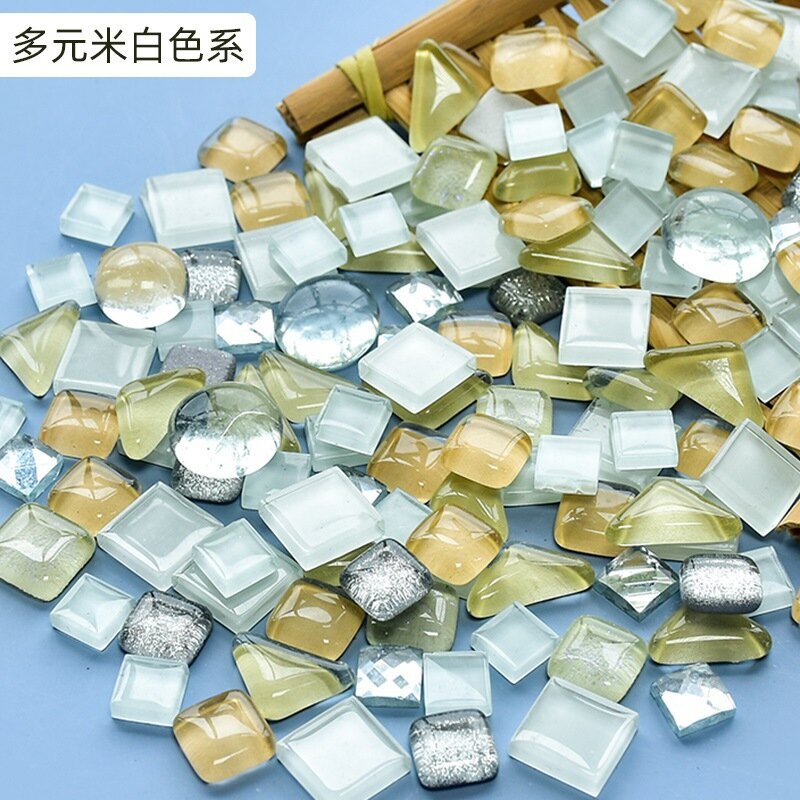Коллекция мозаики, материалы для ручного творчества, детские кристаллы, цветные частицы, креативный свободный каменный коллаж