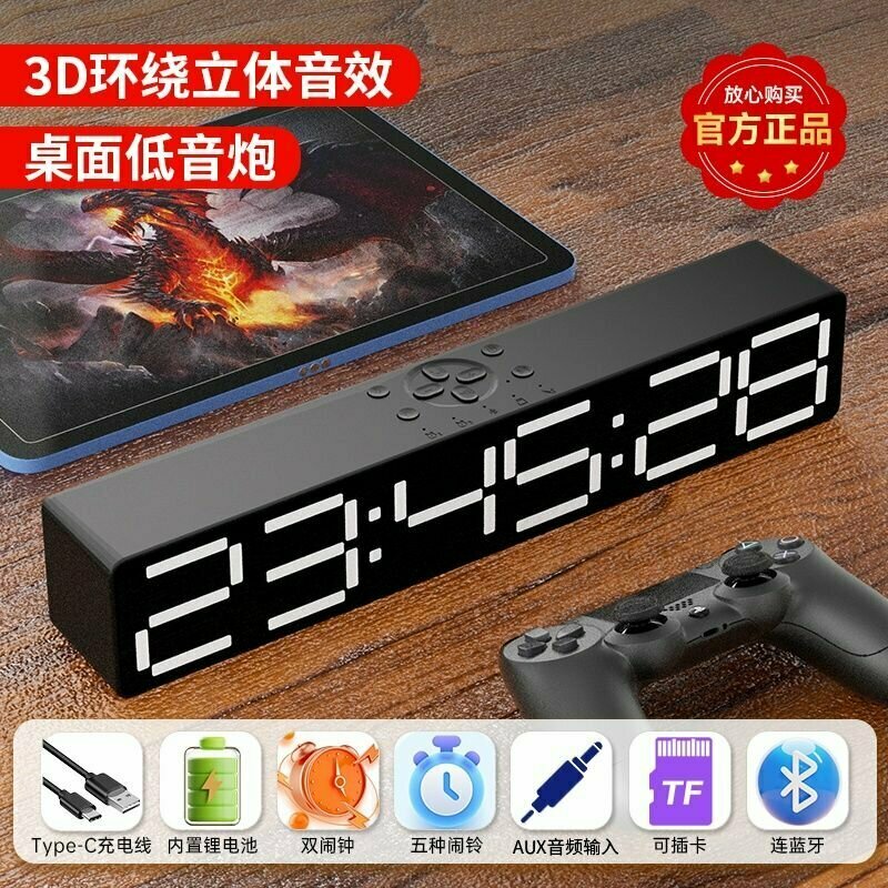 Настольная аудиосистема для домашнего использования, проводные колонки для игр и киберспорта, сабвуфер аудиофильского класса, колонки в форме длинного стержня.