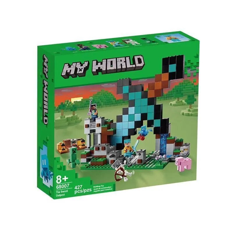 Меч Outpost Sword, 99 деталей, 8+, 68007