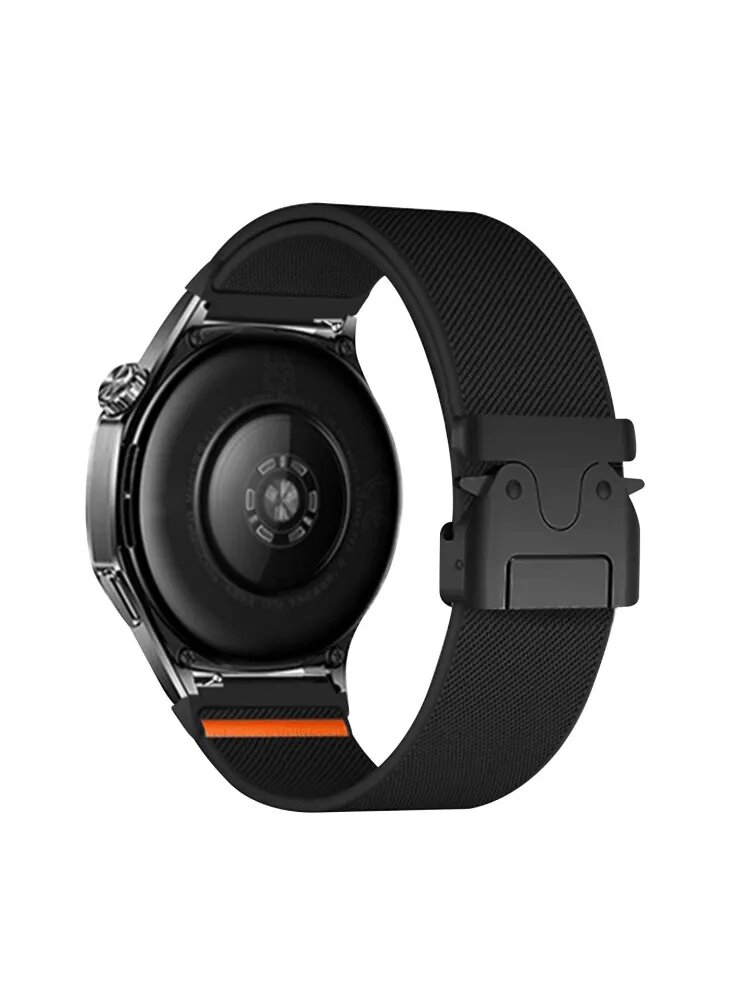 Ремешок для часов 22мм нейлоновый эластичный: Huawei GT 6, GT 5 Pro, GT 4, GT 3, Watch 5, Honor Magic Watch 2 и другие