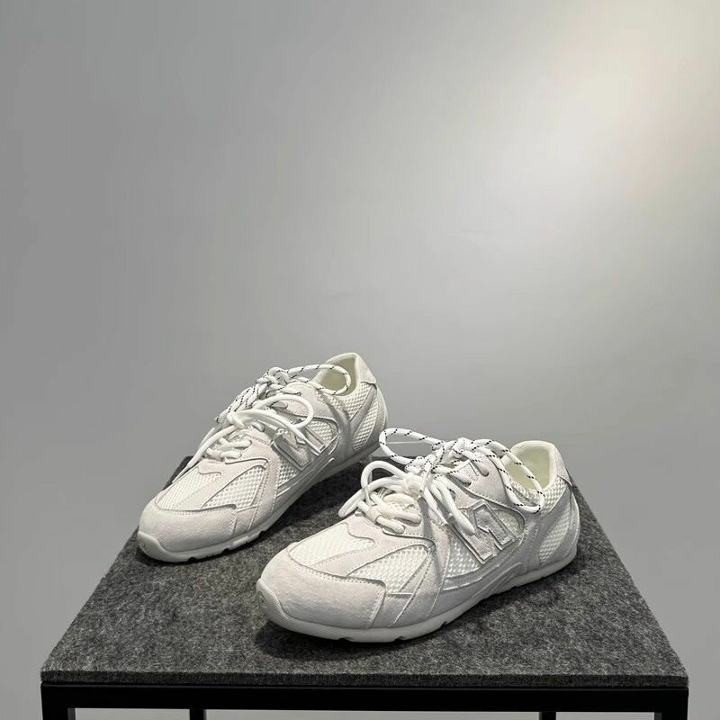 LUO Обувь мужская Осенняя для больших размеров Доска обувь стиль корейский/White