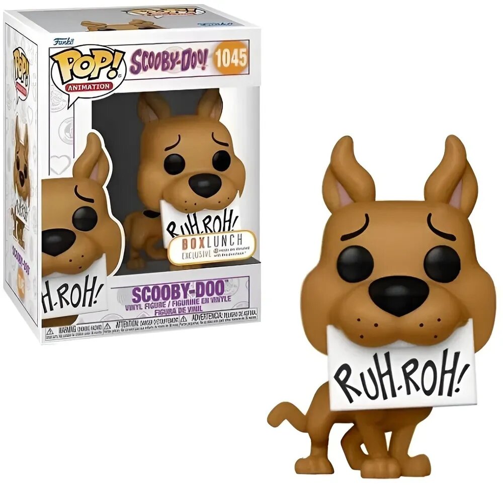 POP Скуби-Ду 1045 виниловая фигурка Funko (Ruh-Roh!) эксклюзив BoxLunch