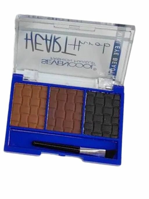 SEVENCOOL 3 в 1 Тени для бровей, Тон №4