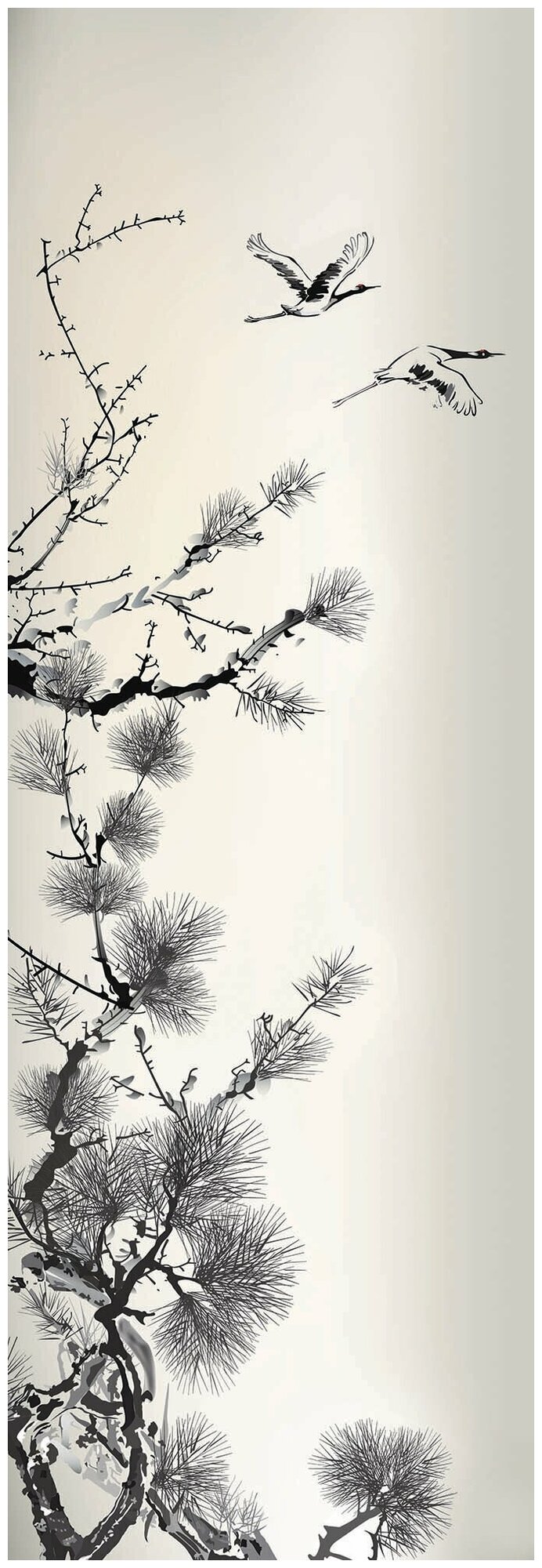 Фотообои (Панно) COLOR "Эстет", K-004, 100х300 см