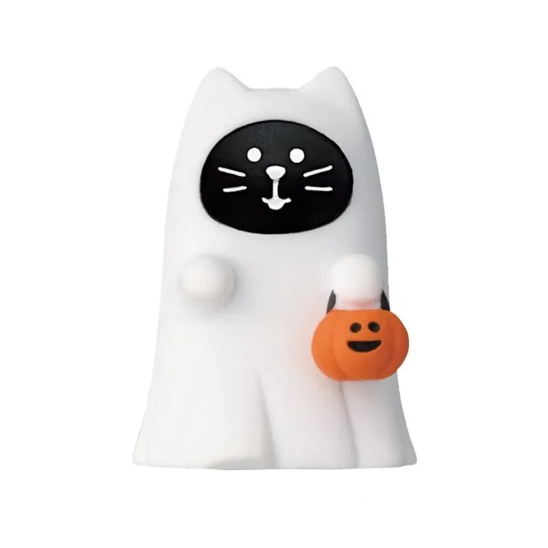 Миниатюрная статуэтка Zakka Cat, Белый, Цвет: D
