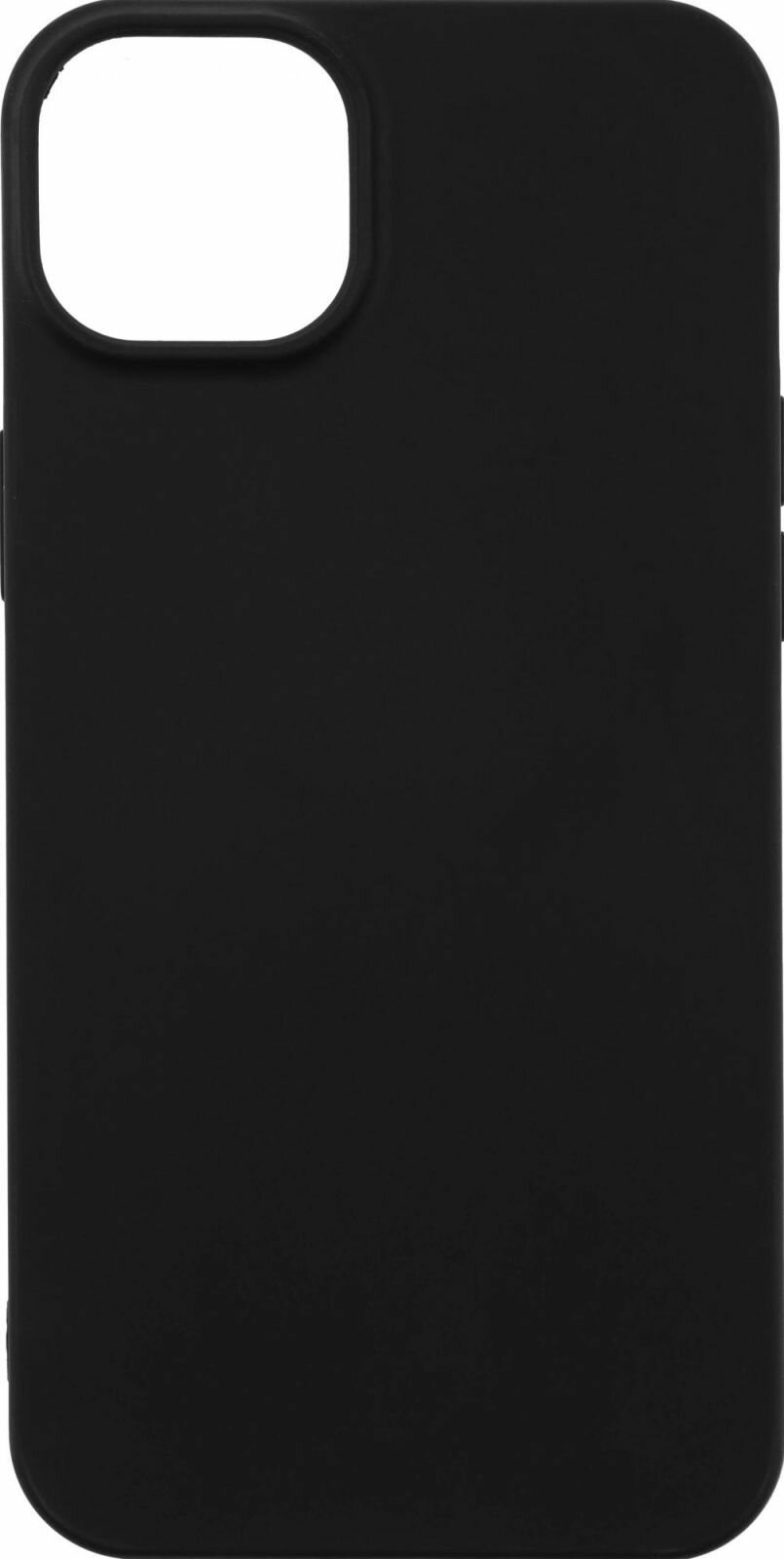 Чехол клип-кейс Borasco для Apple iPhone 14 Plus Silicone Case, черный (70802)
