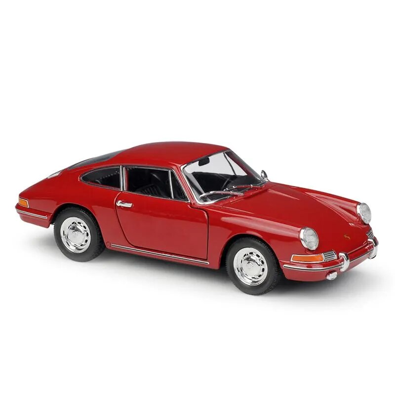 WELLY 1:24 1964 Porsche 911 Alloy Model Car подарки от коллекционеров, металлические модели автомобиля, коллекция высокого класса