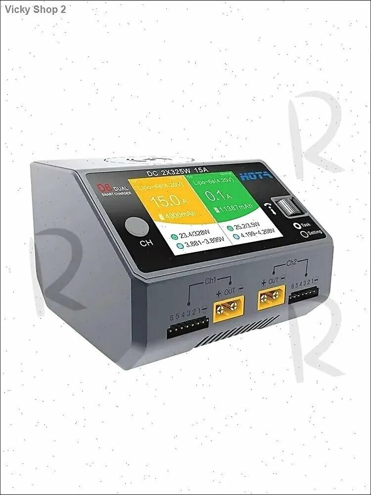 HOTA D6 Pro AC 200W DC 650W 15A сбалансированное зарядное устройство для моделей самолетов и автомобилей