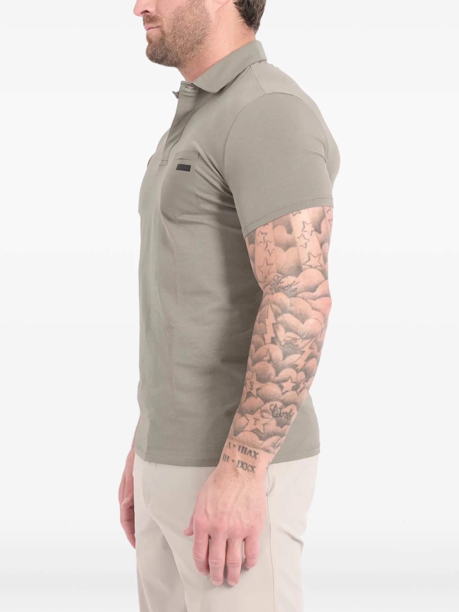 Рубашка RRD Patch pocket polo shirt, размер 50, green — фото 1