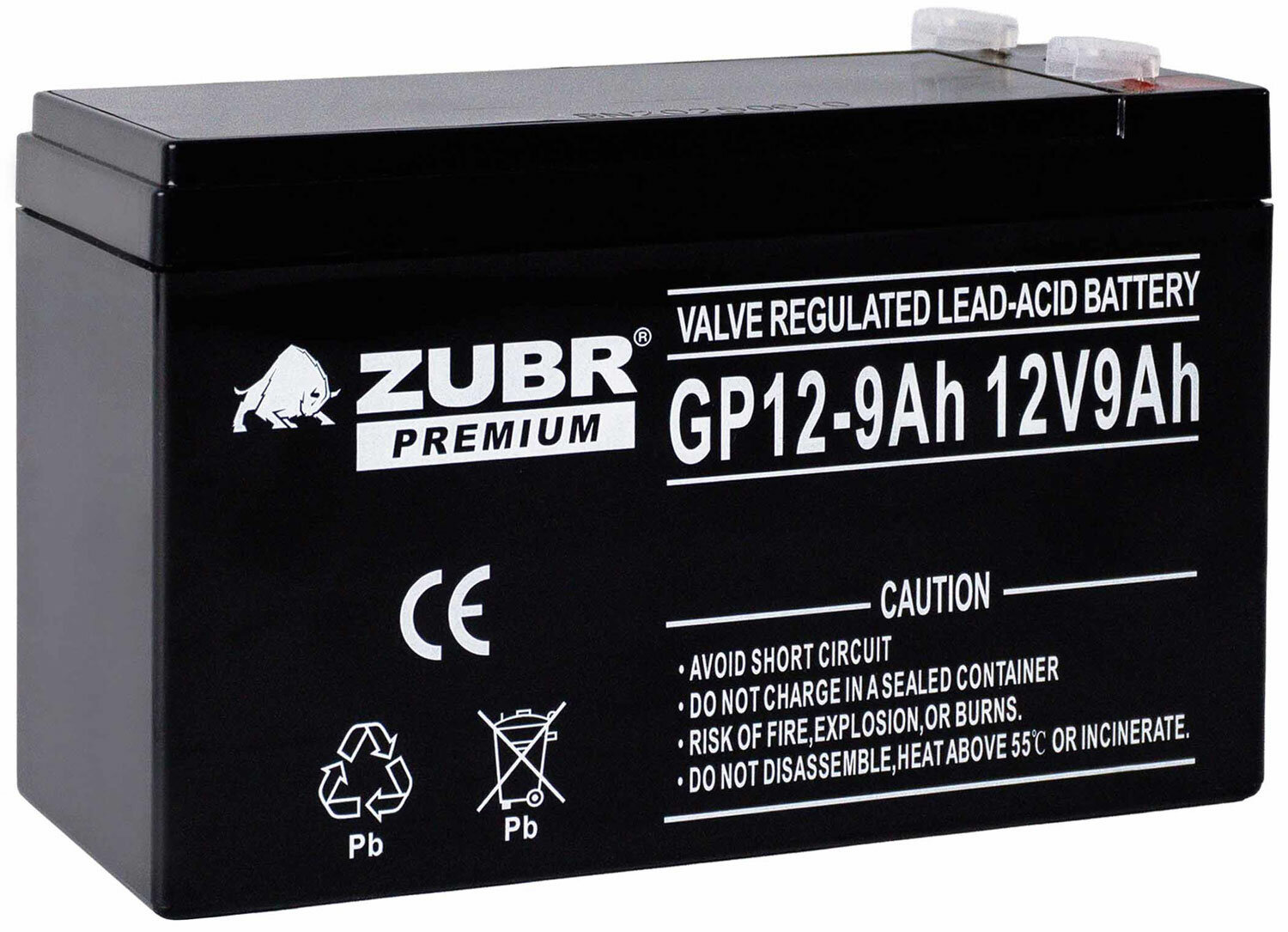 Батарея для ИБП Зубр GP12-9 12V9Ah