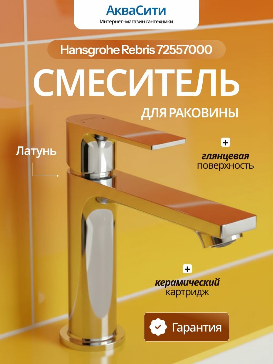 Hansgrohe Rebris E 72557000 Смеситель для раковины