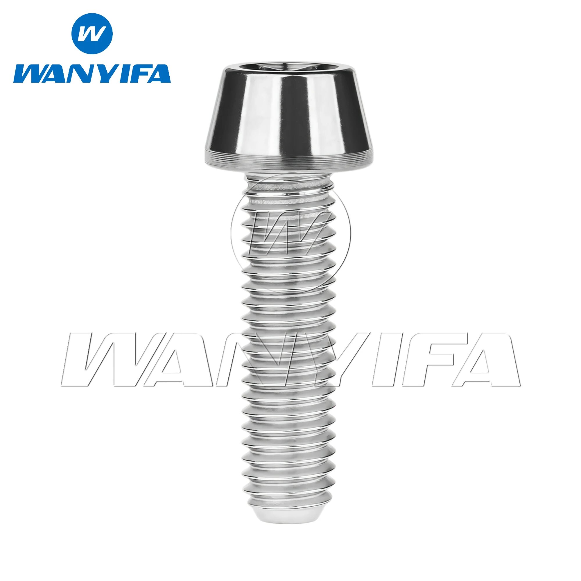 Титановый болт Wanyifa M4x8, 10 мм, Titanium