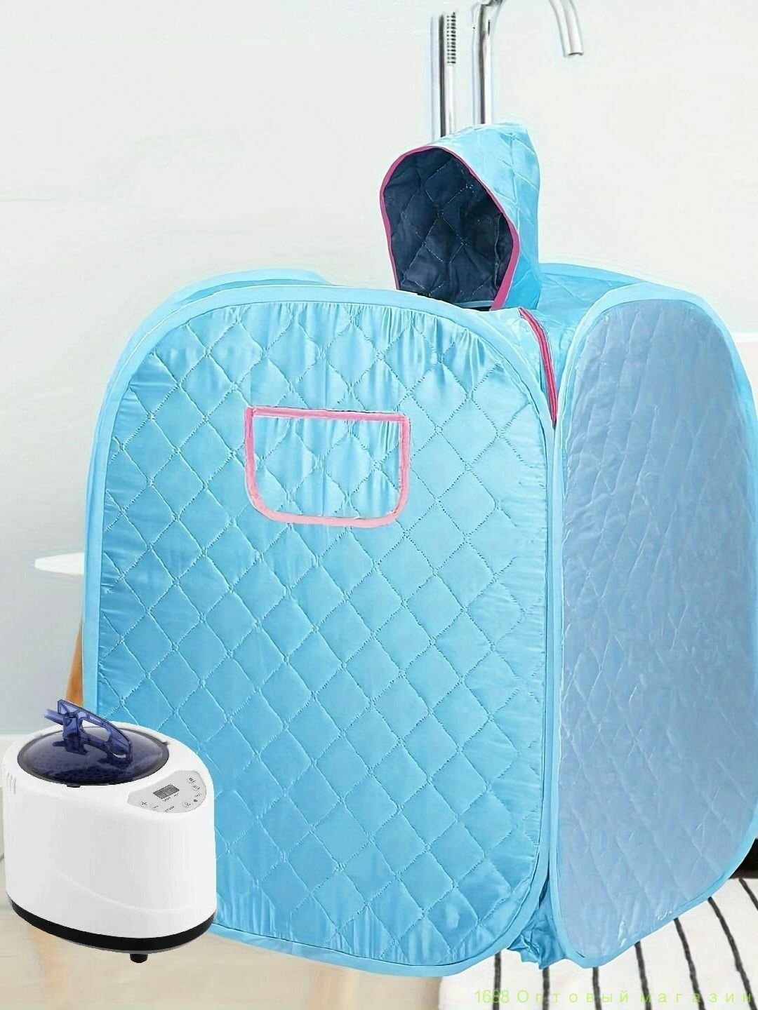 Портативная Паровая Сауна, Индивидуальный Домашний SPA - Салон Используется Ниже 175 См В Высоту