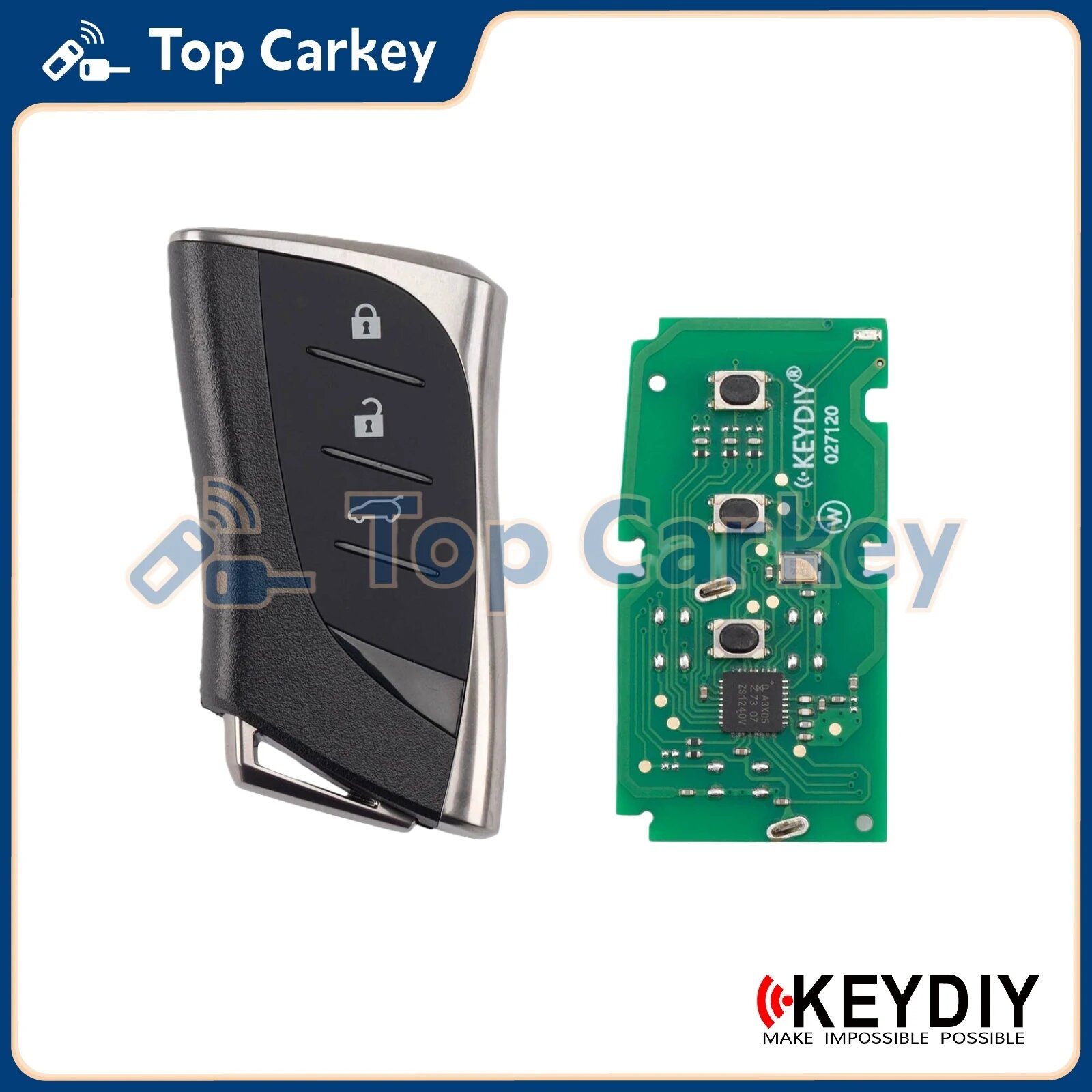 Смарт-ключ KEYDIY KD ZB42-3 для LEXUS