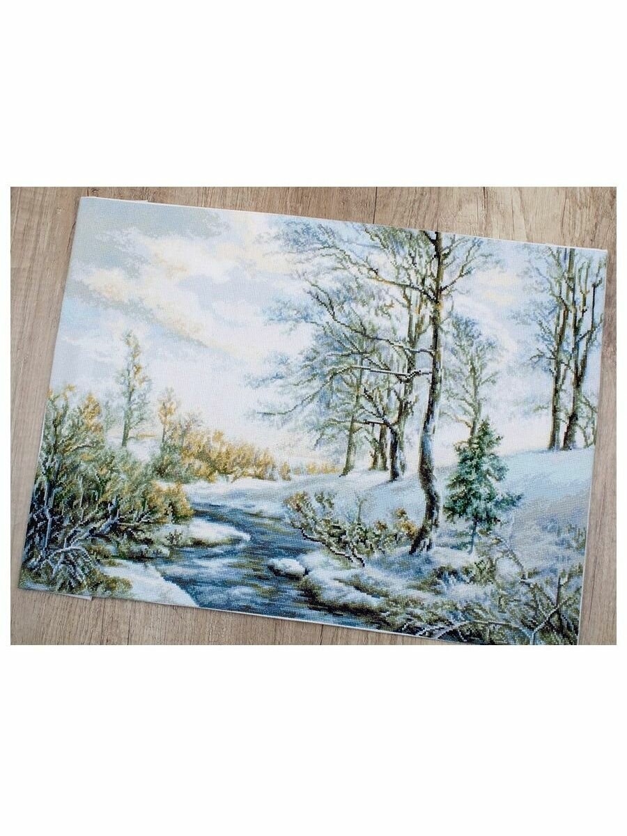 Набор для вышивки Amishop " Luca-S G586 Spring Day ", 330x250 стежков, 35 x 47 см, 38 цветов, 18CT Aida