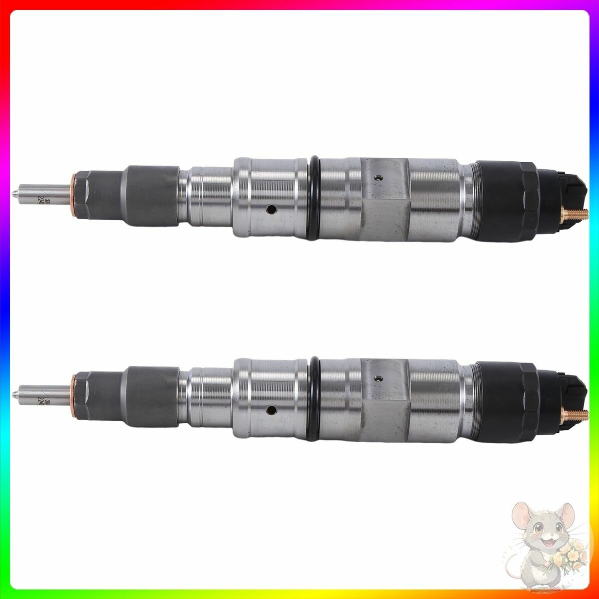 Топливные форсунки 0445120277 для XICHAI FAW J6 (двигатель CA6DM2) — инжекторы Common Rail, комплект 2 шт для замены