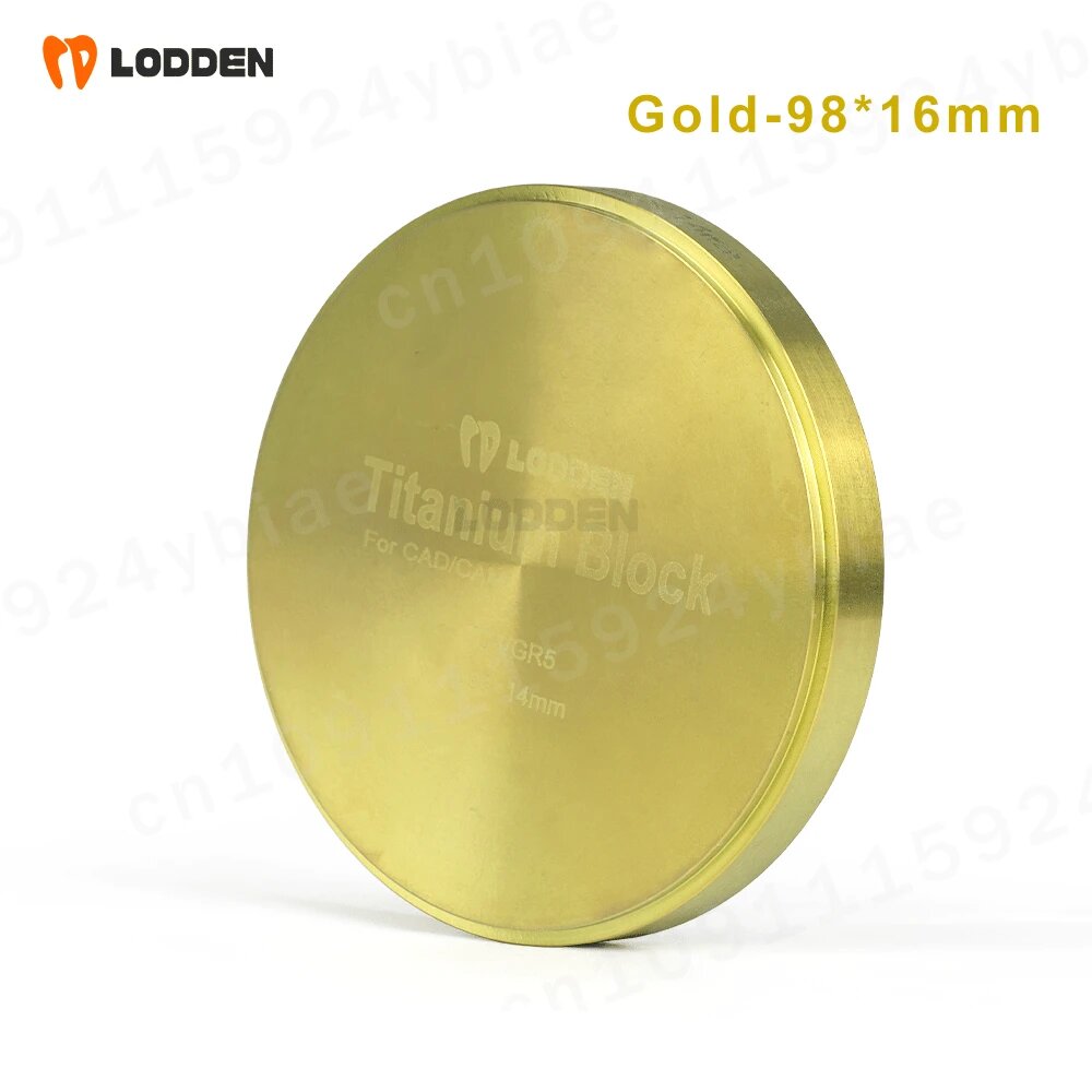 Титановый диск Lodden Gold 98x16 мм D98X16MM-Gold