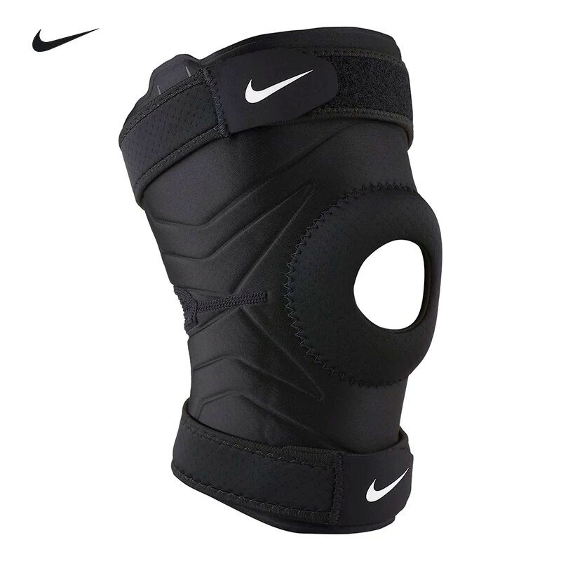 Nike спортивный коленный бандаж - размер XL (80-90кг), регулируемый ремень, разработан для диск гольфа, бега, фитнеса