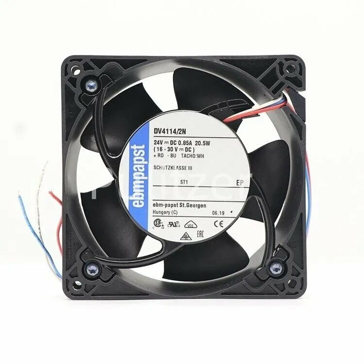 Ebmpapst DV4114/2N 24V 120*120*38mm осевой охлаждающий вентилятор инвертор DC вентилятор
